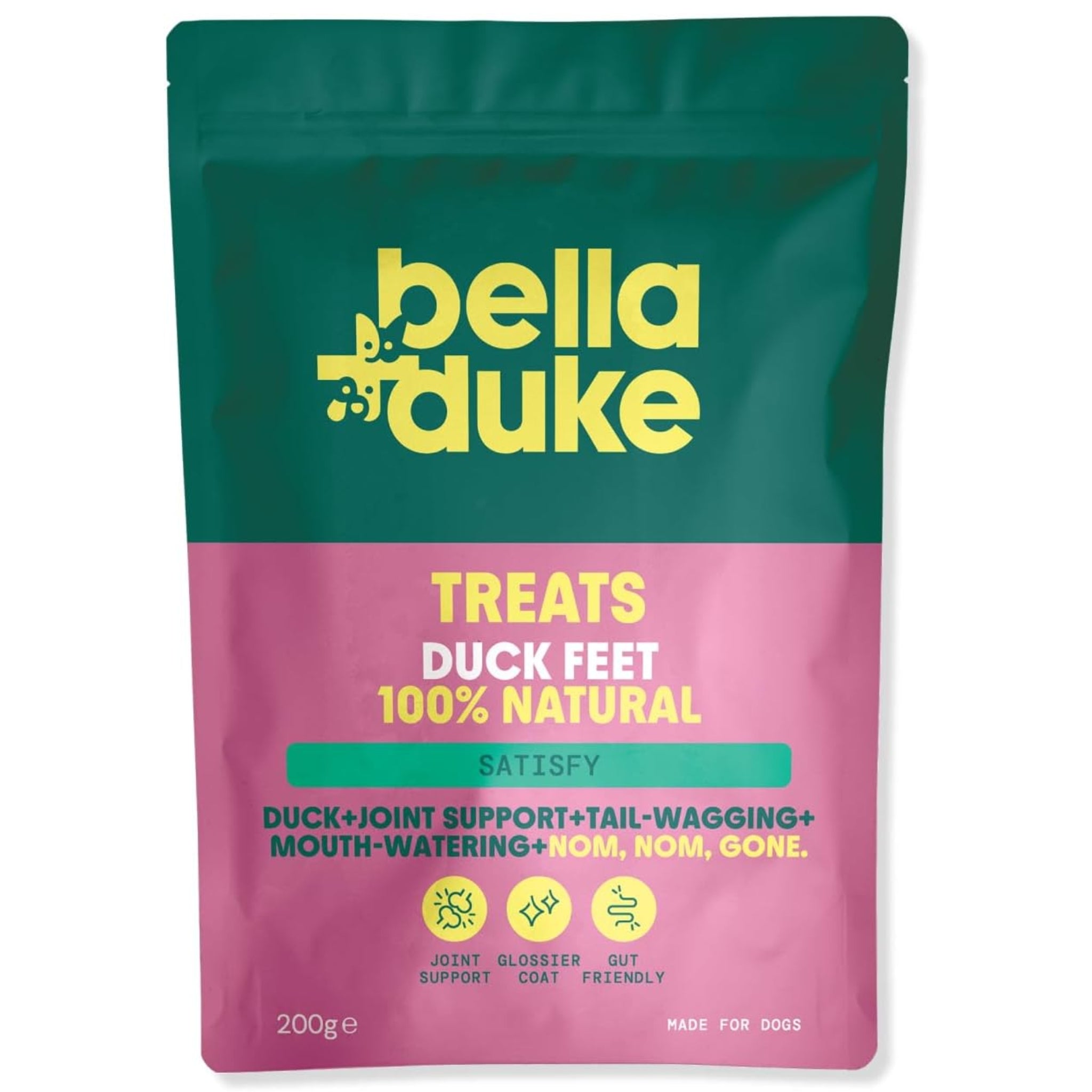 Bella & Duke Duck Feet 100% Natural Treats for Dogs 200g – Our Pet Village