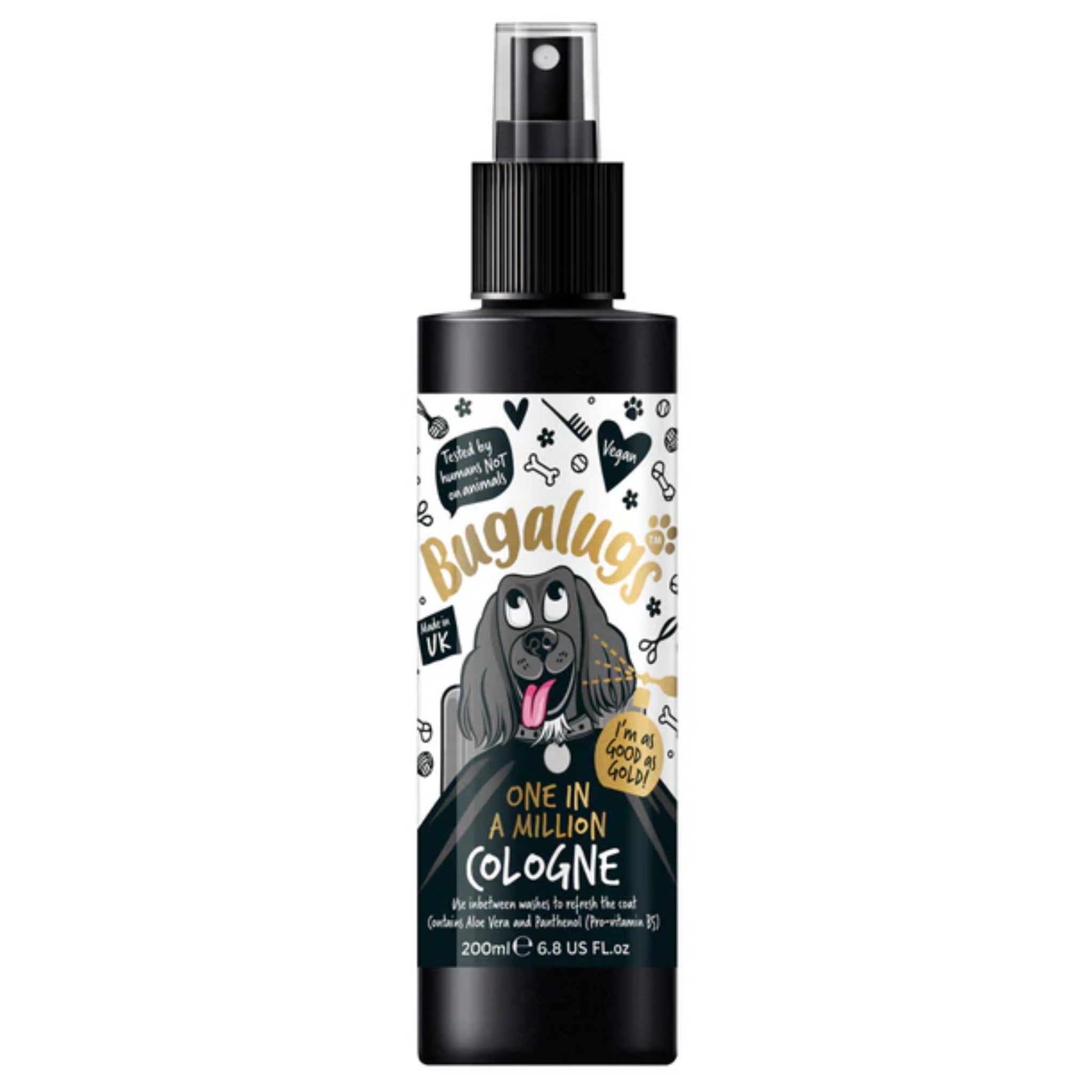 Bugalugs One in a Million Dog Cologne 200ml – Long-Lasting Fresh Fragr ...