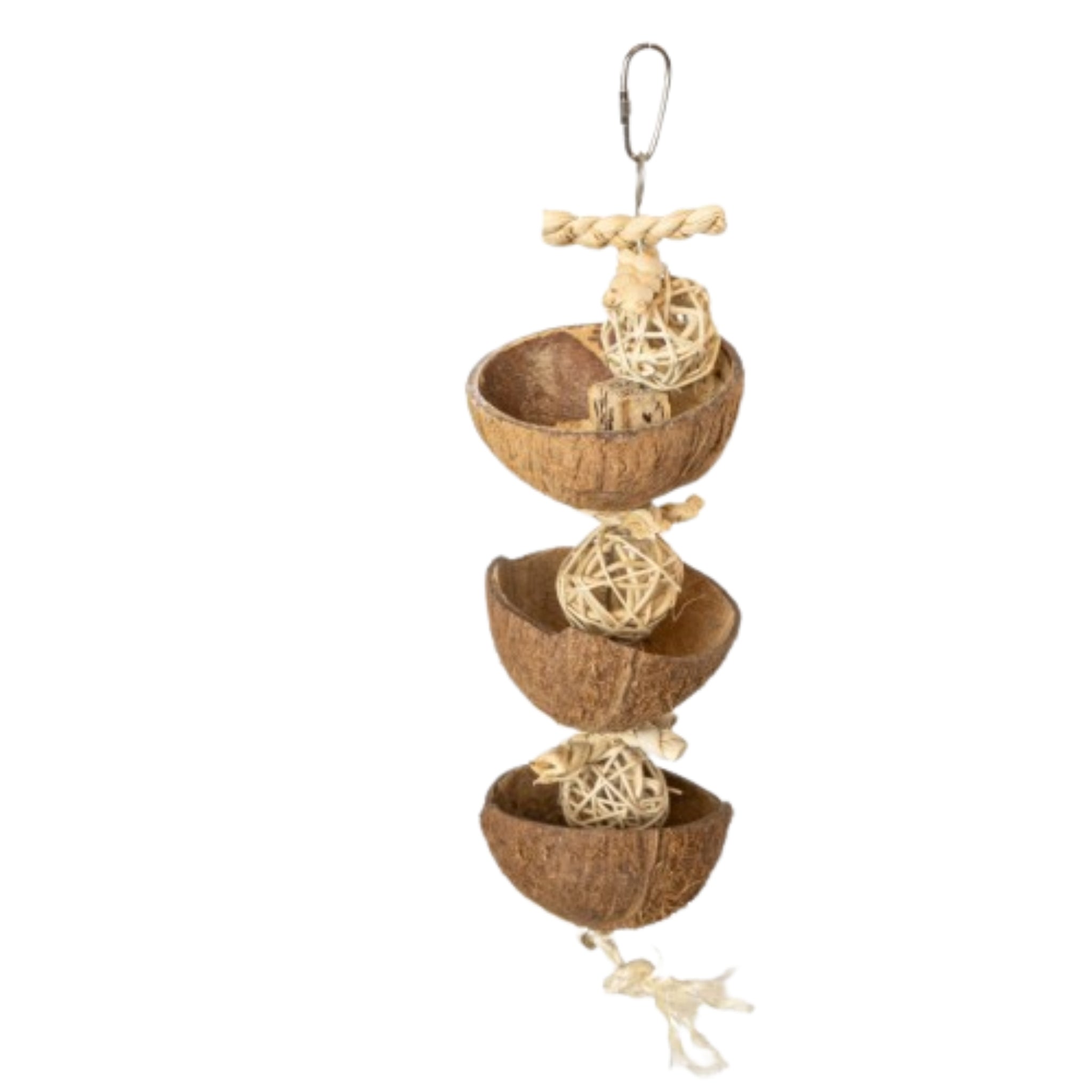 Back Zoo Nature Coco Bucket Tower – A Fun & Enriching Toy for Birds ...