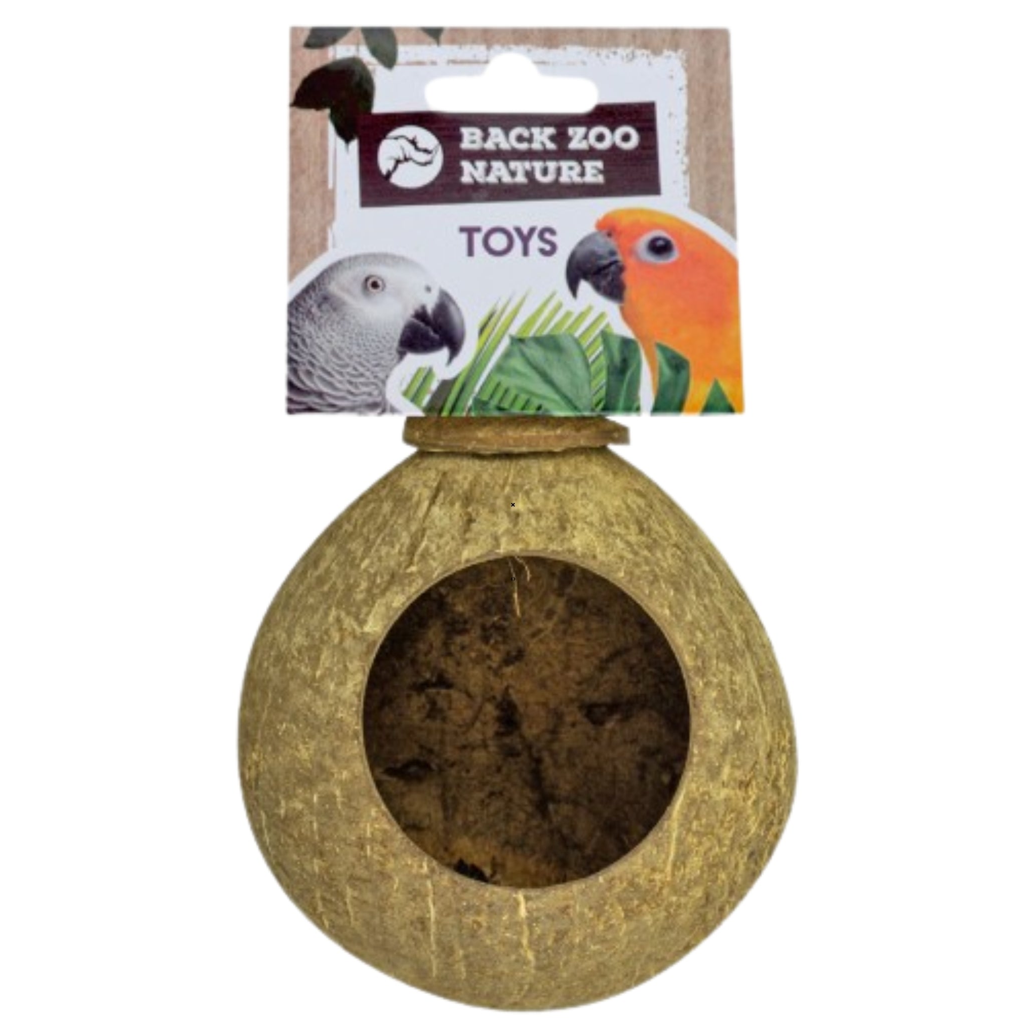 Back Zoo Nature Coconut House – Our Pet Village