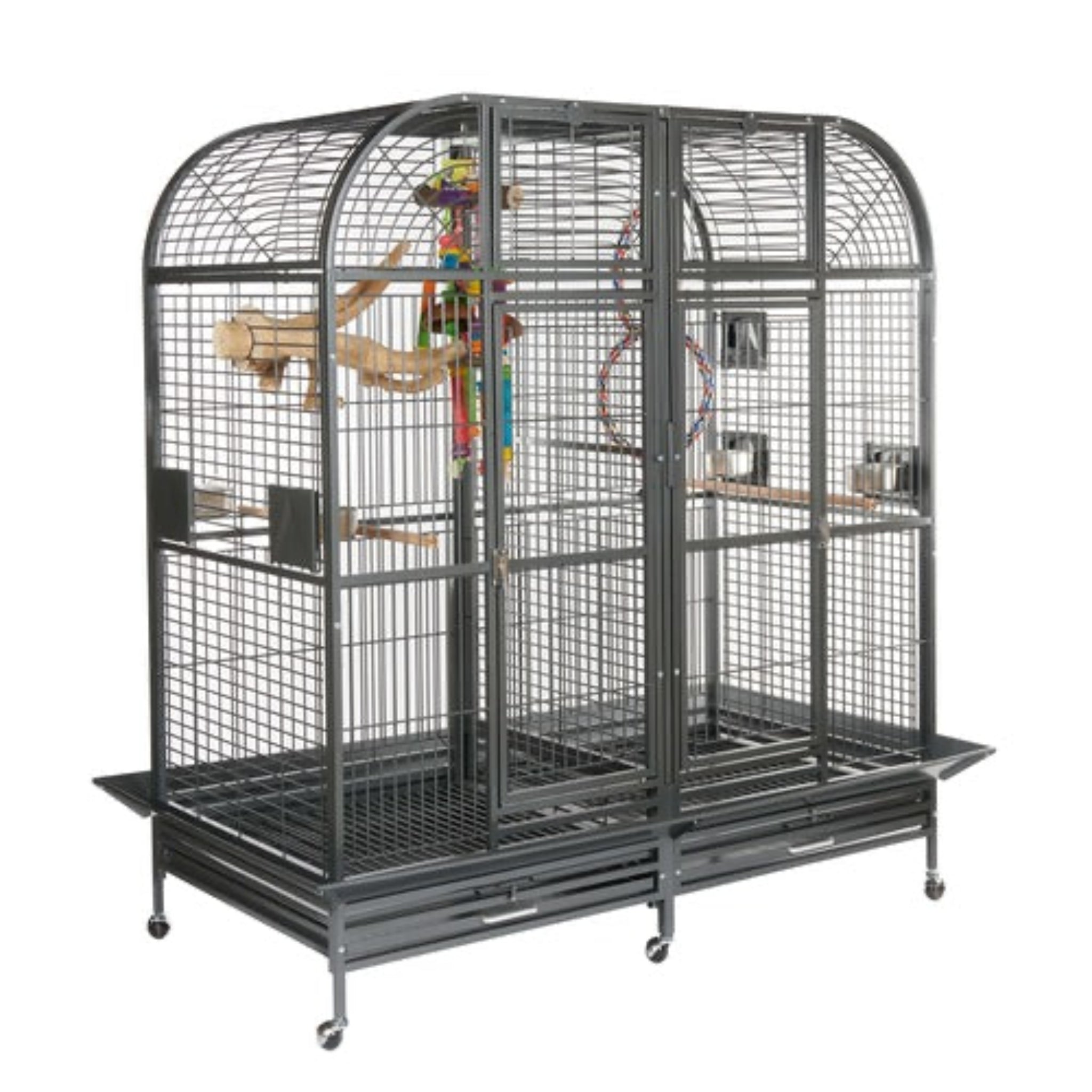 Castello II Cage | Spacious & Secure Enclosure for Parrots – Our Pet ...