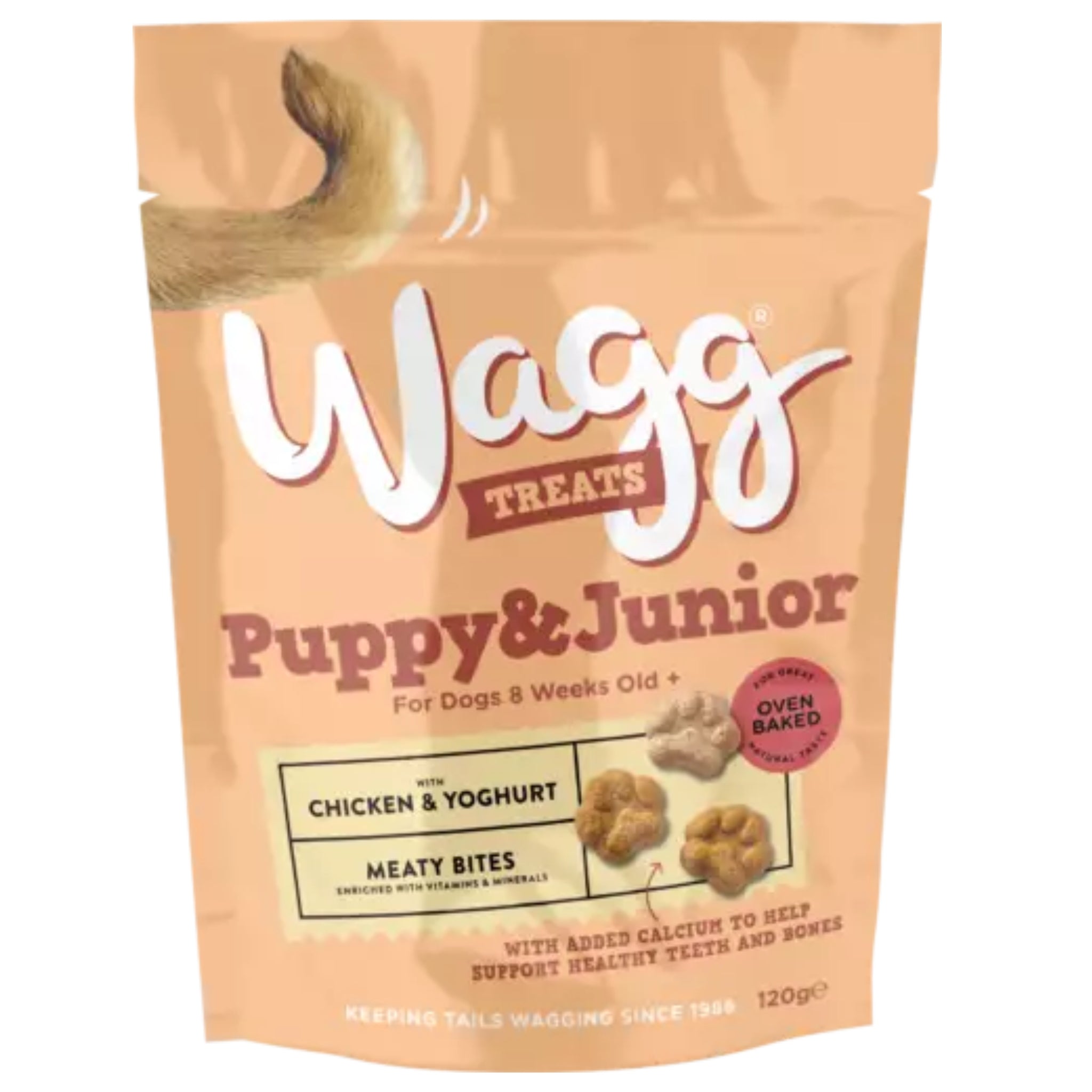 Wagg Puppy Treats Chicken & Yoghurt 125g – Our Pet Village