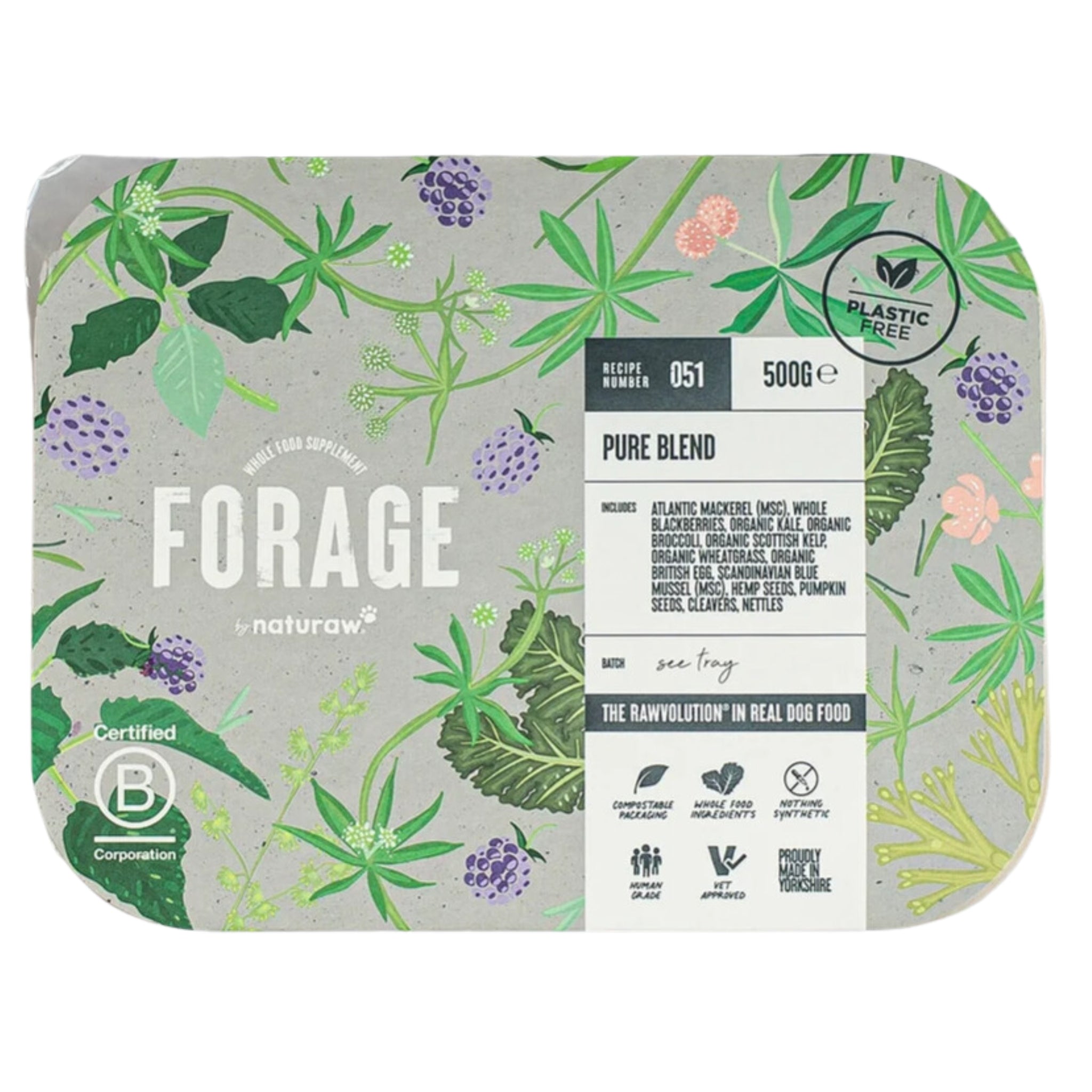Naturaw Forage Pure Blend 500g – Our Pet Village